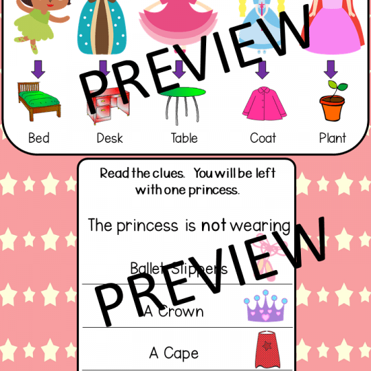 Princess Fairy Tale Escape Room Activity - Hands-On Teaching Ideas