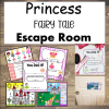 Princess Fairy Tale Escape Room Activity - Hands-On Teaching Ideas