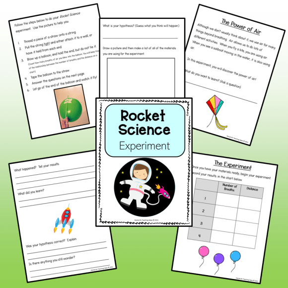 Balloon Rocket Scientific Method Experiment - Hands-On Teaching Ideas