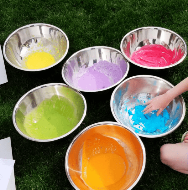 Fun Color Wheel Ideas and Sensory Activity
