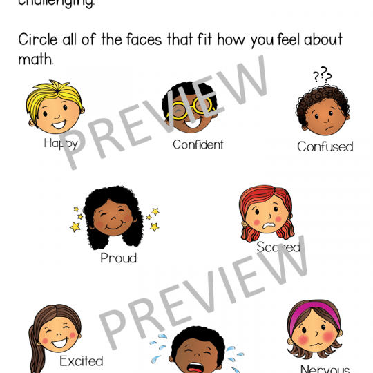 Social Emotional Learning Activities - Math Skills - Hands-On Teaching ...