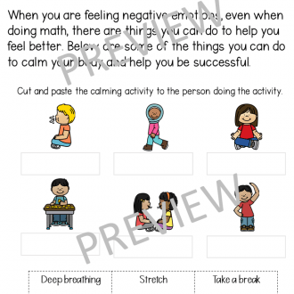Social Emotional Learning Activities - Math Skills - Hands-On Teaching ...