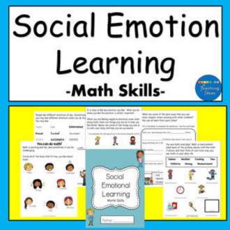 Social Emotional Learning Activities - Math Skills - Hands-On Teaching ...