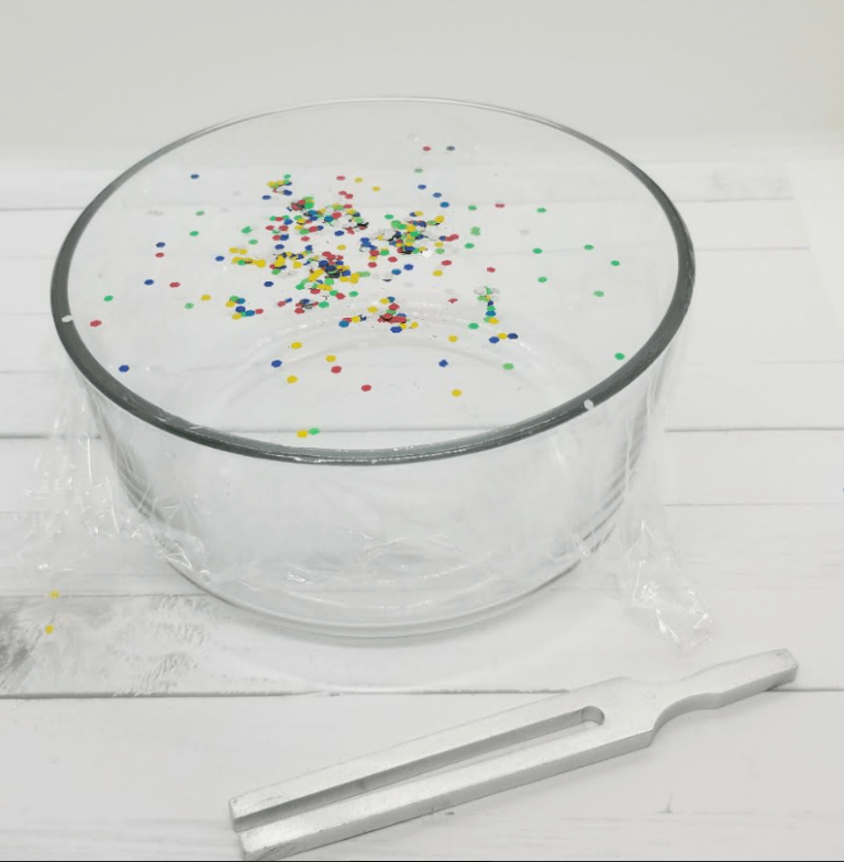 Sound Experiment for Kids to See Sound - Hands-On Teaching Ideas