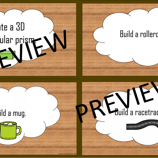 STEM and STEAM Activities Building Block Challenges - Hands-On Teaching ...