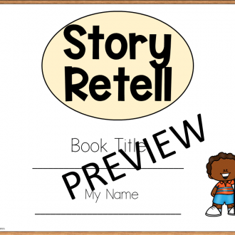 Story Retell Booklet Story Elements - Hands-On Teaching Ideas
