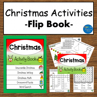 Math Activity Flip Book - Hands-On Teaching Ideas