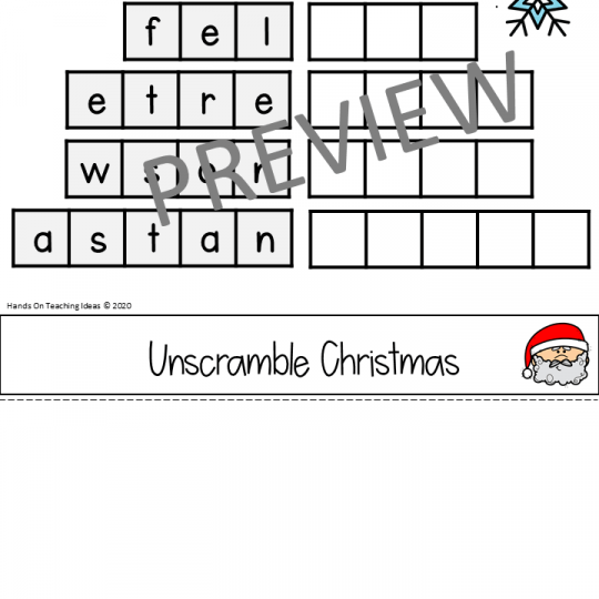 Christmas Activities Math and Writing Flip Book - Hands-On Teaching Ideas