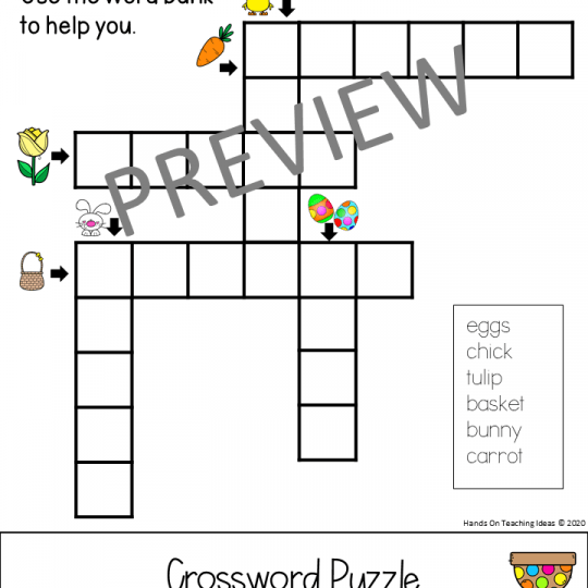 Easter Activities Flip Book - Hands-On Teaching Ideas