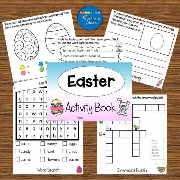 Easter Activities Flip Book - Hands-On Teaching Ideas