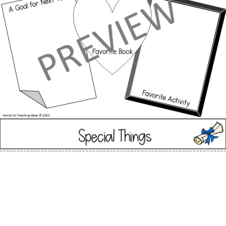 End of Year Activities Math and Language Flip Book - Hands-On Teaching ...
