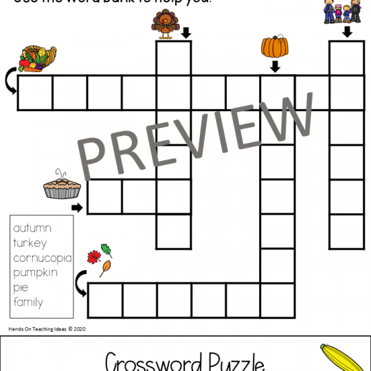 Thanksgiving Activities Math and Language Flip Book - Hands-On Teaching ...