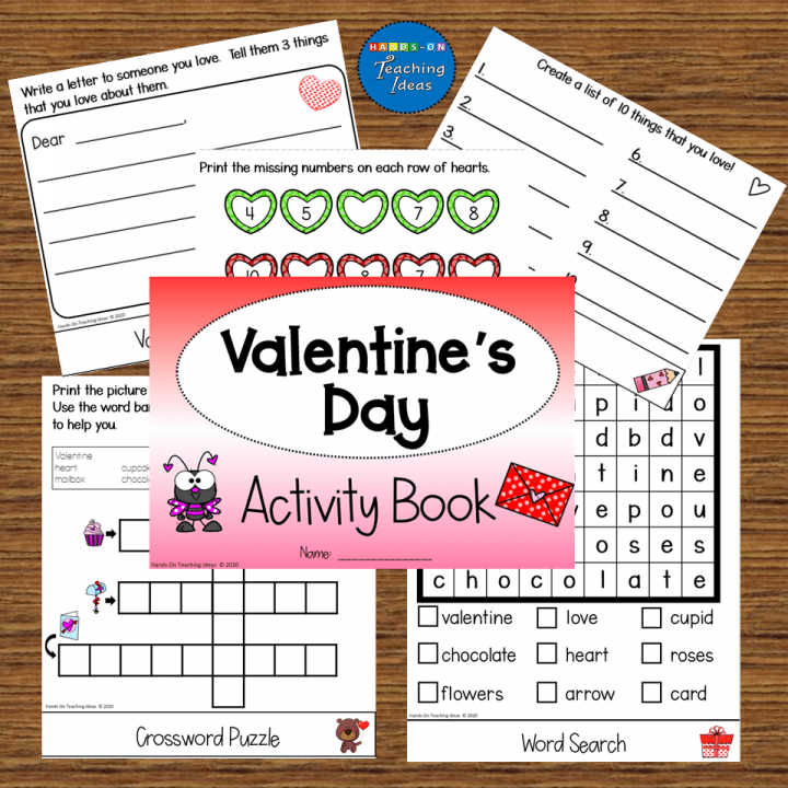 Valentine's Day Flip Book - Hands-On Teaching Ideas