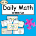 Daily Math Warm Ups Math Talks Month Bundle - Hands-On Teaching Ideas