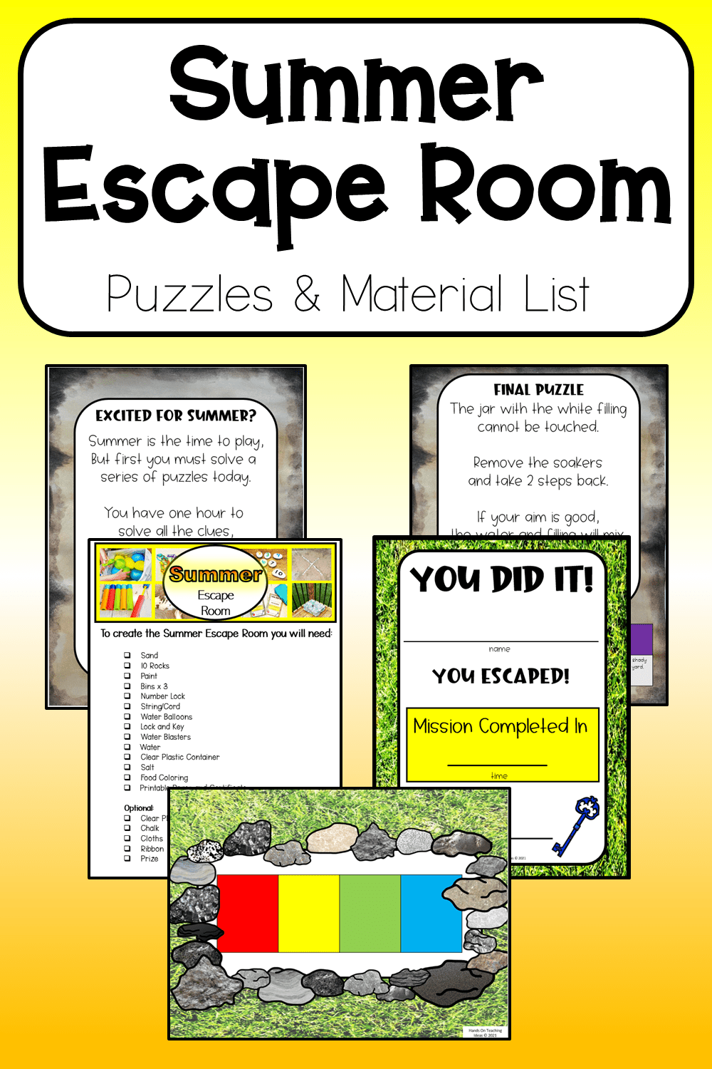 Welcome to the Free Resource Library - Hands-On Teaching Ideas