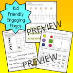 Summer Review Packet Kindergarten into 1st Grade - Hands-On Teaching Ideas