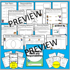 1st Grade Social Studies Our Changing Roles and Responsibilities ...