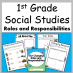 1st Grade Social Studies Our Changing Roles and Responsibilities ...