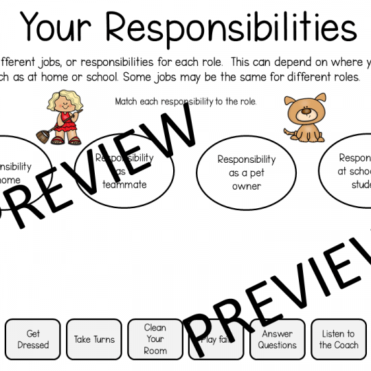 1st Grade Social Studies Our Changing Roles and Responsibilities ...