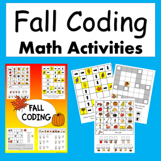 Fall Coding Worksheets - Hands-On Teaching Ideas