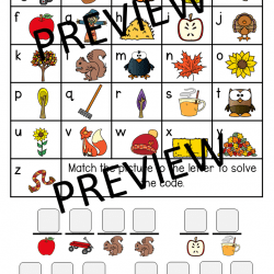 Fall Coding Worksheets - Hands-On Teaching Ideas