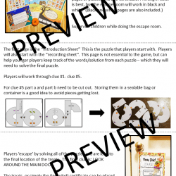 Fall and Halloween Escape Room - Hands-On Teaching Ideas