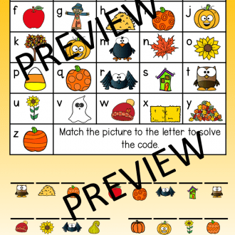 Fall and Halloween Escape Room - Hands-On Teaching Ideas