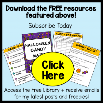 Easy Halloween Math Activities with Candy - Hands-On Teaching Ideas
