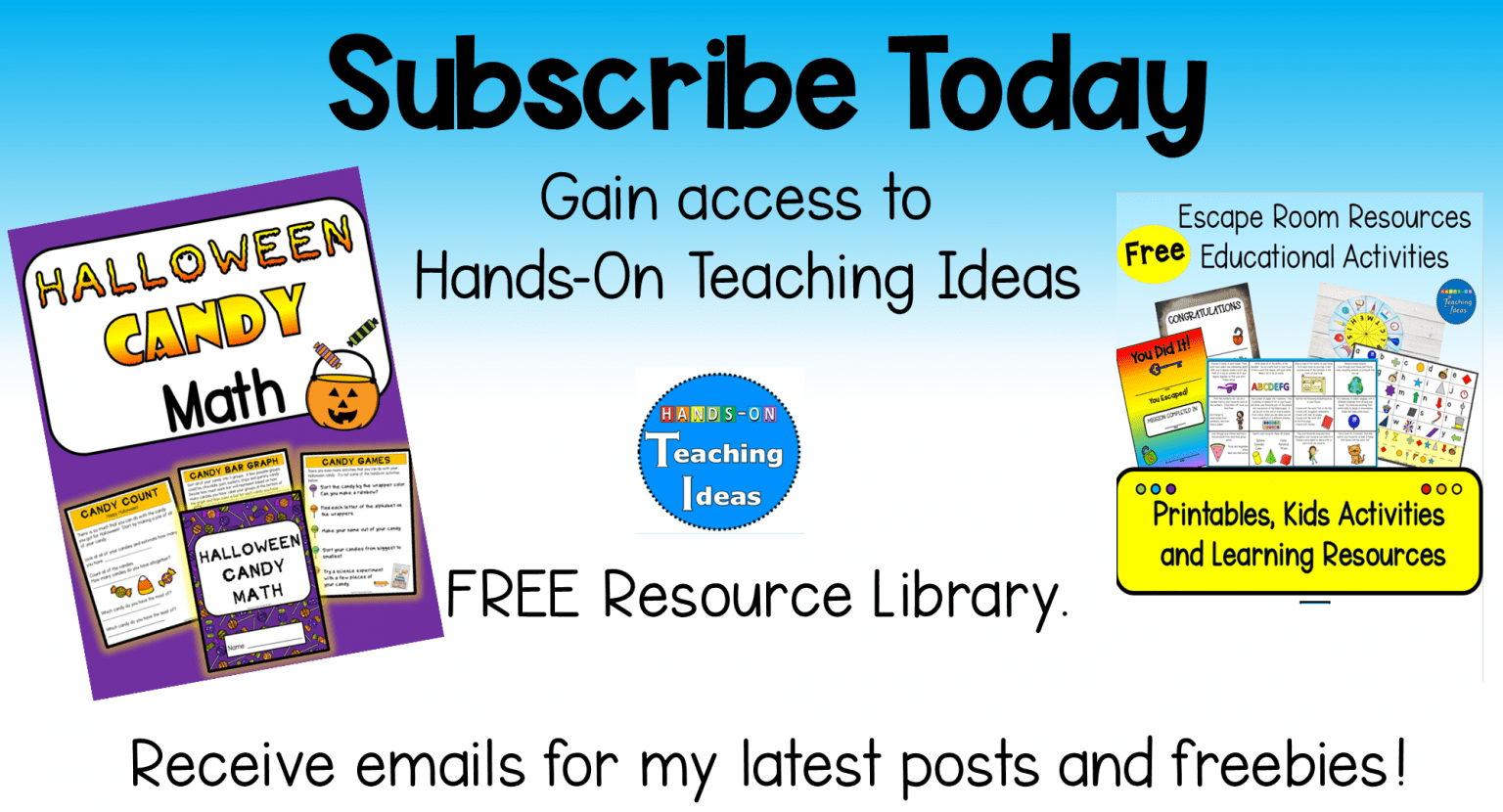 Easy Halloween Math Activities with Candy - Hands-On Teaching Ideas