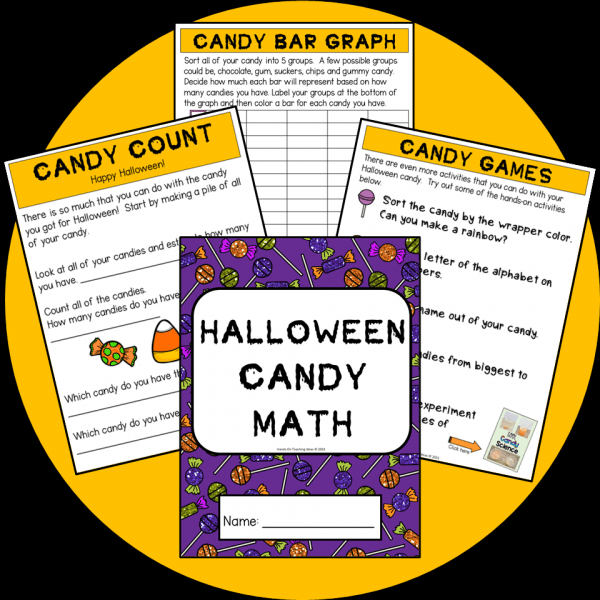 Easy Halloween Math Activities with Candy - Hands-On Teaching Ideas