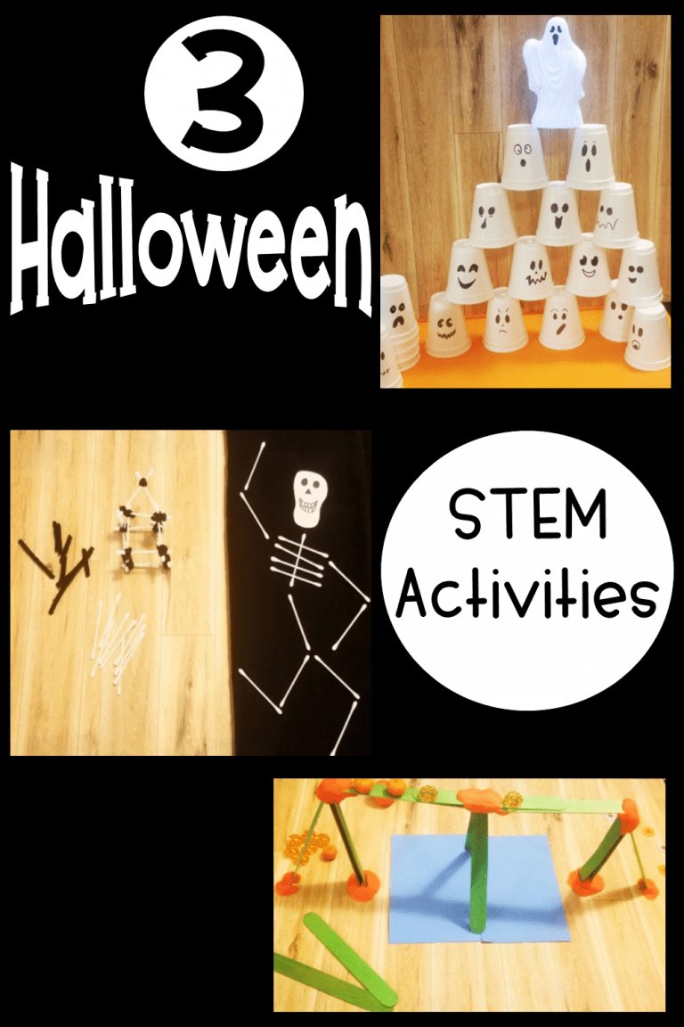 3 Quick Halloween STEM Activities for Kids