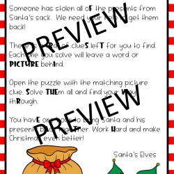 Christmas Escape Room - Hands-On Teaching Ideas
