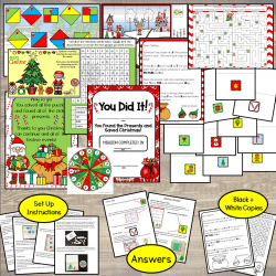 Christmas Escape Room - Hands-On Teaching Ideas