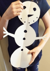Fun Snowman Story and Winter Activity for Kids