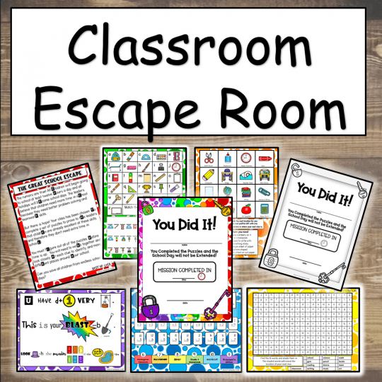 Classroom Escape Room for Kids - Hands-On Teaching Ideas