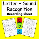 Letter Recognition and Letter Sound Assessment - Hands-On Teaching Ideas