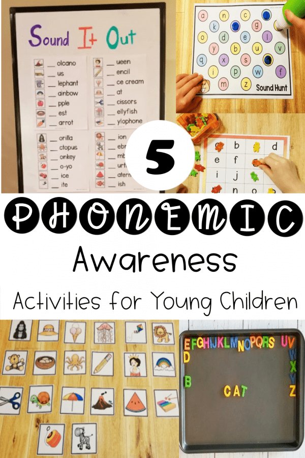 5 Phonemic Awareness Activities for Kids