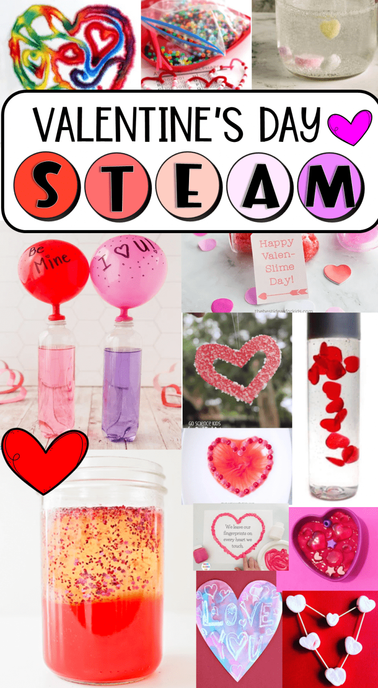 37 Valentines Day STEM Activities and STEAM Activities for Kids