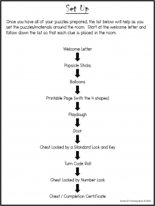 Make Your Own Escape Room for Kids + FREE Printable