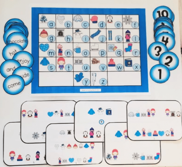 Winter Outdoor Learning Activity (FREE Printable)