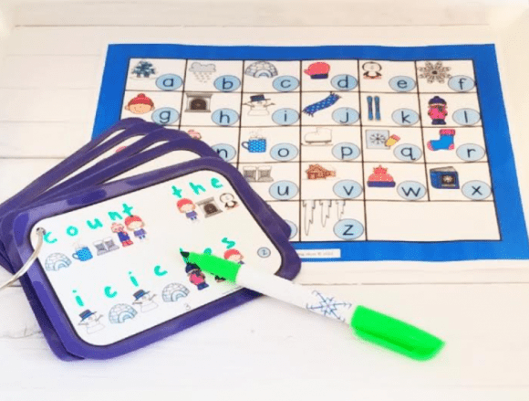 Winter Outdoor Learning Activity (FREE Printable)