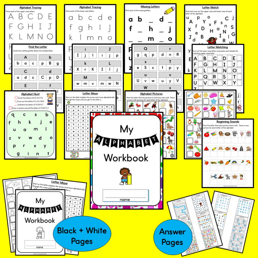 Alphabet Letter Activities - Hands-On Teaching Ideas