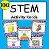 STEM Challenge Activity Cards 100+ STEM Challenges - Hands-On Teaching ...