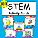 STEM Challenge Activity Cards 100+ STEM Challenges - Hands-On Teaching ...