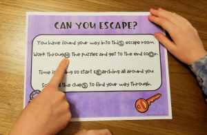 Free Printable Escape Room For Kids