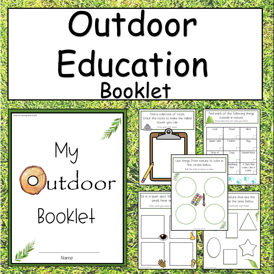 Outdoor Learning Activities Booklet for Kids