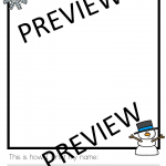 This is Me! Monthly Portraits and Printing Activity - Hands-On Teaching ...