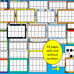 Ten Frames Assorted Themes for Year Round Hands-On Math Activities ...
