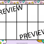 Ten Frames Assorted Themes for Year Round Hands-On Math Activities ...