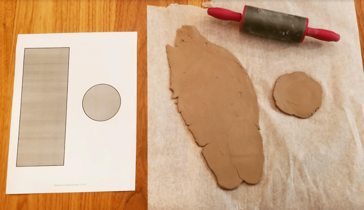 Easy Clay Vase Home Decor + Free Template